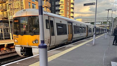 Br Class 376 Departing Into The Sunset Jl 🙂 Youtube