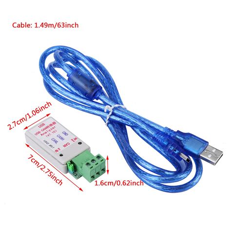 Usb To Can Analyzer Can Bus Intelligent Converter Adapter With Usb