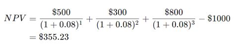 NPV Net Present Value Definition Benefits Formula And Examples
