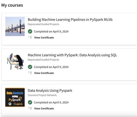 Datascience Pyspark Learningjourney Coursera Machinelearning