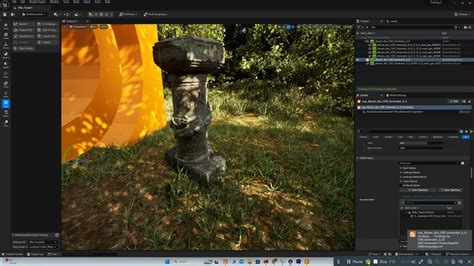 artstation houdini digital asset with moss feature for unreal engine