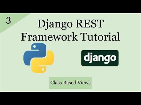 Django REST Framework Tutorial Class Based Views Pt YouTube