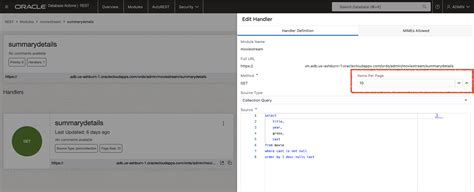 Build An Ords Api Resource Module Get Request With Javascript Fetch