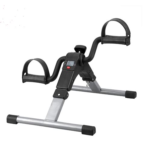 Folding Pedal Exerciser Mini Exercise Bike Portable Foot Peddler Desk Bike Arm And Leg Peddler