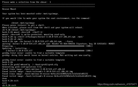 26深度解析linux系统故障模拟及修复方法(mbr异常、引导故障丢失、内核文件丢失、初始化镜像文件丢失、boot分区丢失、启动级别 26深度解析linux系统故障模拟及修复方法(mbr异常、引导故障丢失、内核文件丢失、初始化镜像文件丢失、boot分区丢失、启动级别