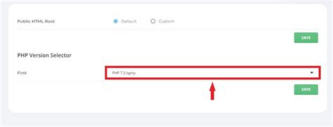 تغییر ورژن Php در Subdomain دایرکت ادمین