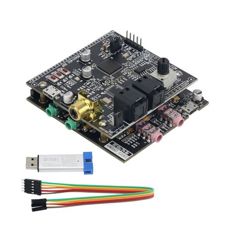 adau1452 dsp development board and ad1938 4 in 8 out decoder board with