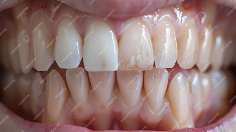 Premium Photo Dramatic Teeth Whitening Transformation Showcased In