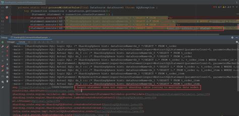 insert statement does not support sharding table routing to multiple