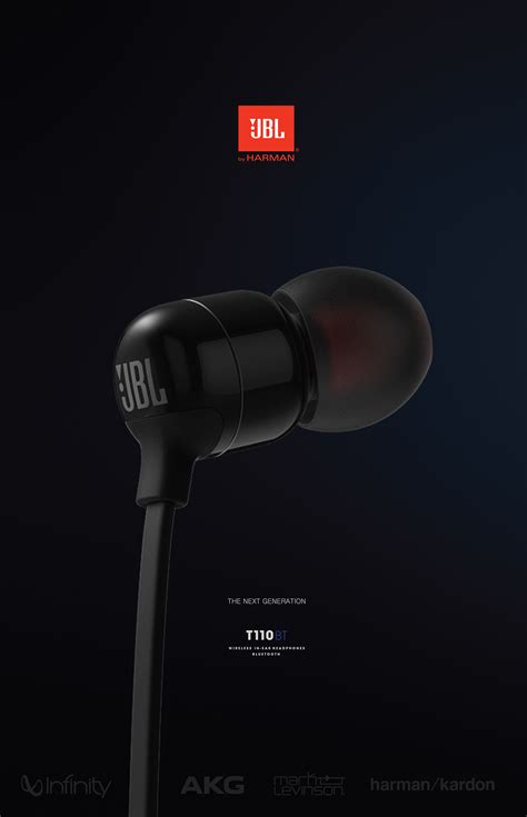 JBL Bluetooth Headphones T110BT On Behance