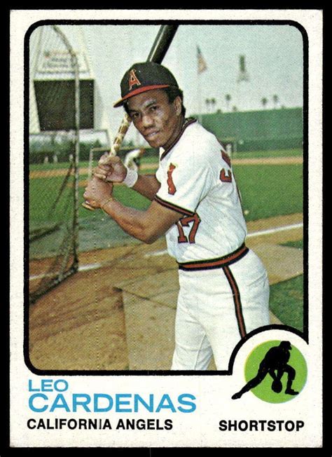 Baseball 1973 Topps 522 Leo Cardenas Angels Collectibles
