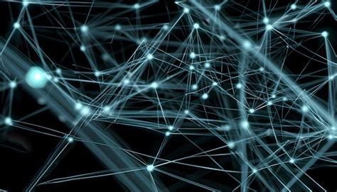 Premium Photo A Computer Generated Image Of A Complex Structure Made Of Connected Lines And Dots