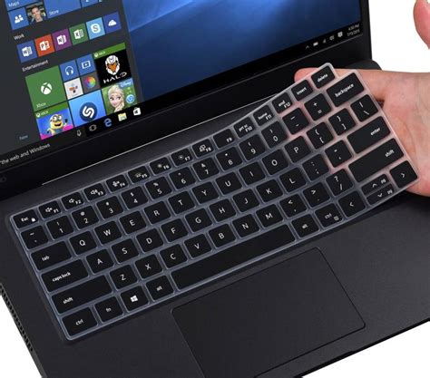 Saco Silicone Keyboard Cover Skin For Dell Latitude 3440 5340 7310 13 3 Inch Notebook Laptop