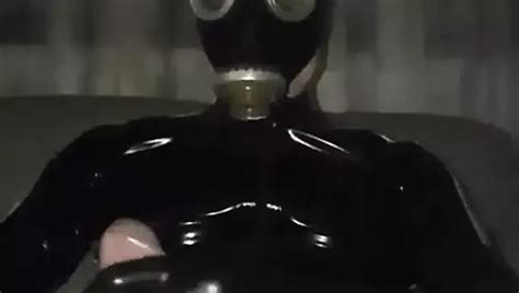 Unknown Latex Object In Gas Mask 5 Pics Xhamster