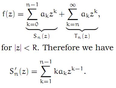 Complex Analysis 6 Power Series Physics Reference