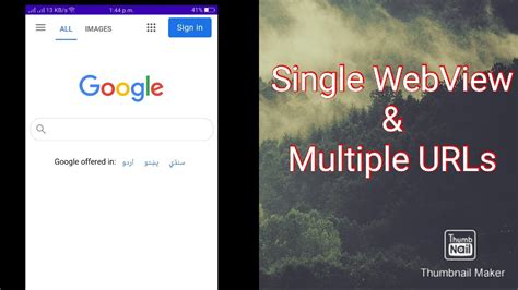 Loading Multiple URLs In Single WebView WebView Implementation With Progress Website To App