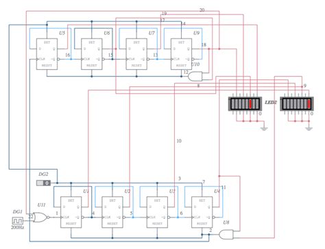 Activity 324 Asynchronous Counters Now Serving Display Modified For Multisimlive Devina