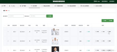 基于ssm的宠物医院管理系统宠物医院ssm Csdn博客