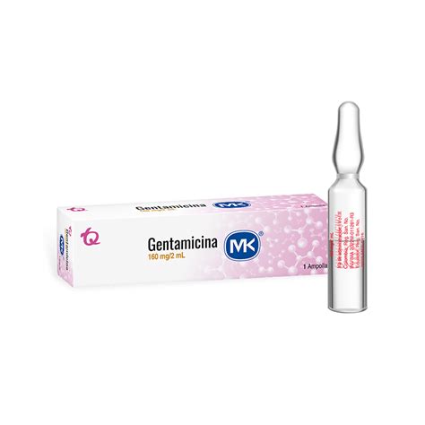 Drogas Sands Gentamicina 160 Mg Mk Caja X 1 Amp