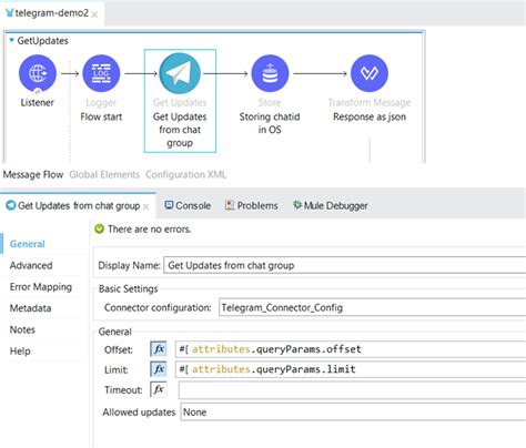Integrating Telegram With Mule 4 Billennium