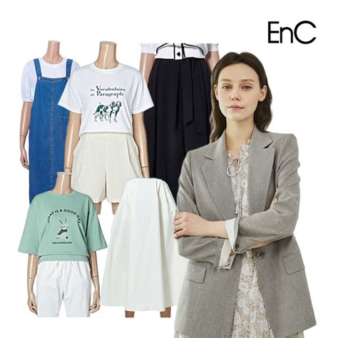 Enc Ss 창고대개방 인기 티셔츠블라우스원피스스커트팬츠니트가디건자켓 외 196종 빅세일 티몬