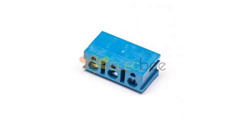 PCB Blue Terminal Block Straight 3pin Connector For PCB