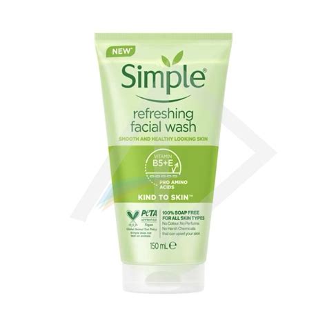 Simple Refreshing Facial Wash 150ml AfyaDepo Platform