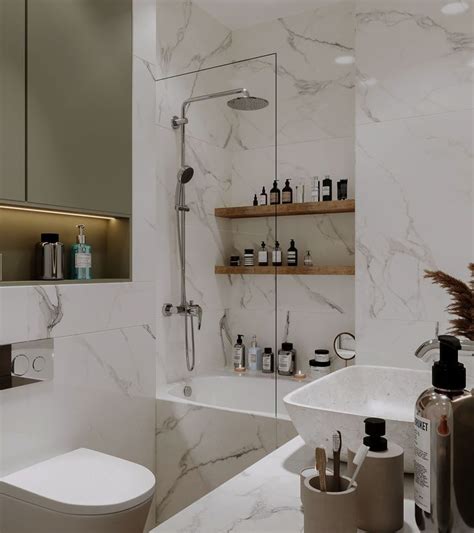 Дизайн ванной комнаты в современном стиле Flat Ideas House Interior Interior