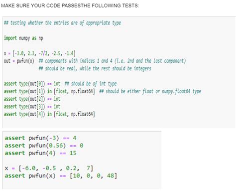 Solved Hello Please Solve The Following In Python Make Sure