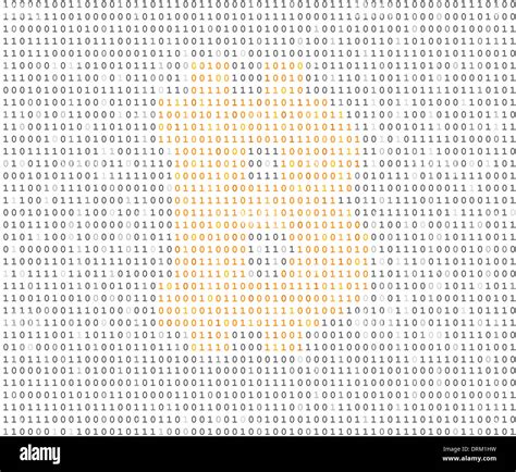 Bitcoin Symbol Binary Code Stock Photo Alamy