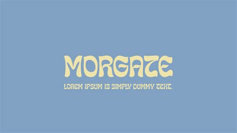 Morgate Font Download Free For Desktop And Webfont