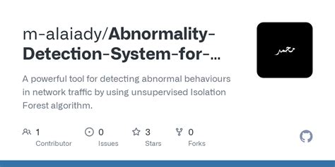 Github M Alaiady Abnormality Detection System For Network Traffic A Powerful Tool For