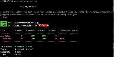 How To Setup Jest Testing In Nuxt Js Project Dev Community