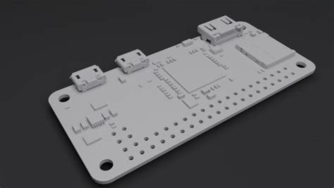Raspberry Pi Zero 3d Model 3d Models Fetchcfd
