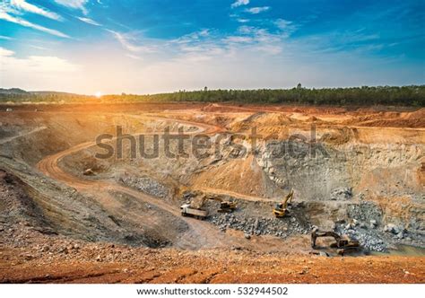 Aerial View Opencast Mining Quarry Lots Stock Photo 532944502 Shutterstock