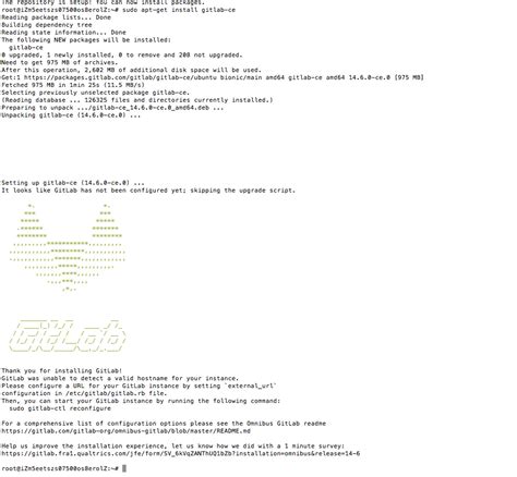 Ubuntu搭建gitlabgitlab搭建过程 Emma 博客园
