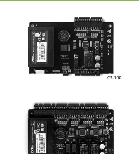 C3 Series TCP IP Network Access Control Panel Board With Software For Access Control Shopee