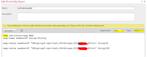 ldap attribute map on ftd cisco community