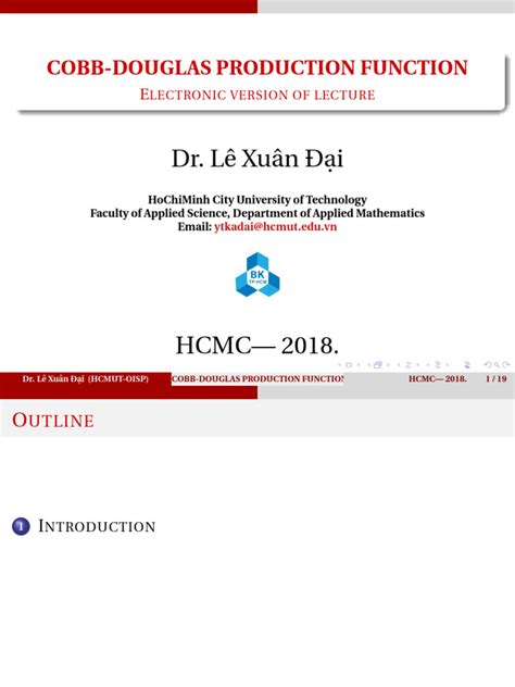 Cobb Douglas Production Function Pdf Production Function Mathematical Analysis