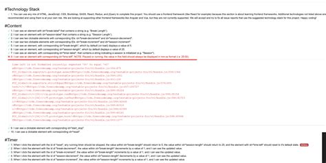 pomodoro clock not passing mm ss test the freecodecamp forum