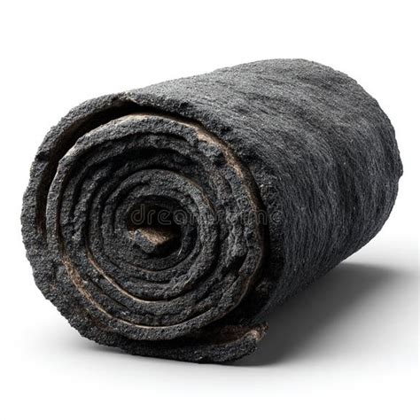 Rolled Asphalt Roofing Material With Granular Surface Texture Stock Illustration Illustration