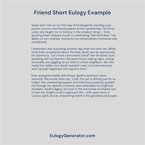 How To Write A Eulogy That Honors Eulogy Generator
