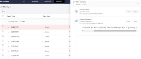 Jsonarray Zoho Flow
