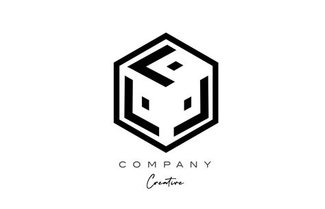 Three Letter Cube L Alphabet Letter Logo Icon Design With Polygon Design Creative Template For