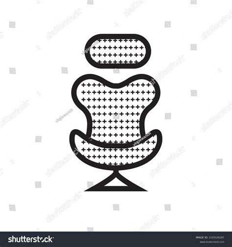 Front View Seat Icons Thin Line Stock Vector Royalty Free 2105526287