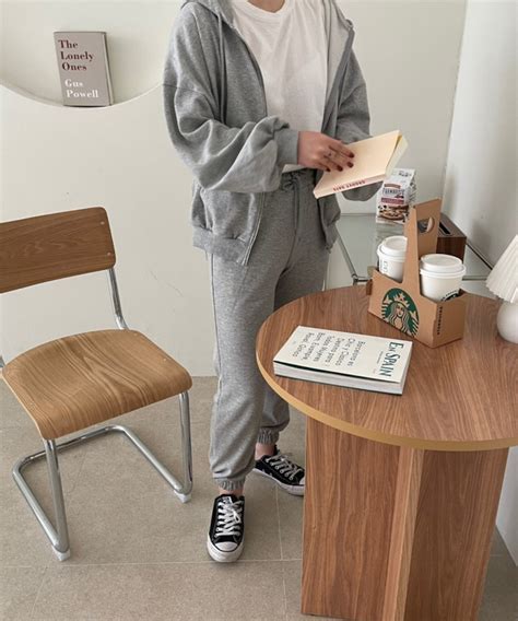 세트가격 가을 겨울 후드집업 조거팬츠 트레이닝세트 꾸안꾸 원마일웨어 에이블리