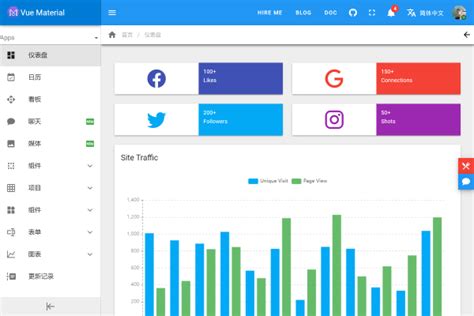 Vue Material Admin