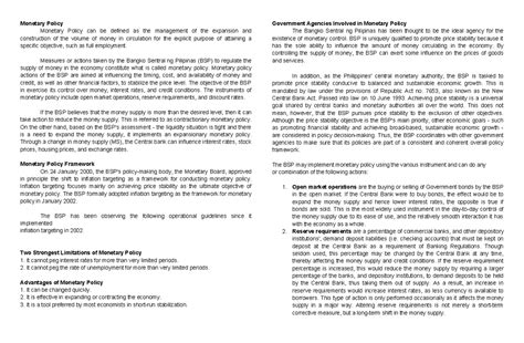 Monetary And Fiscal Policy Overview Key Concepts And Implications