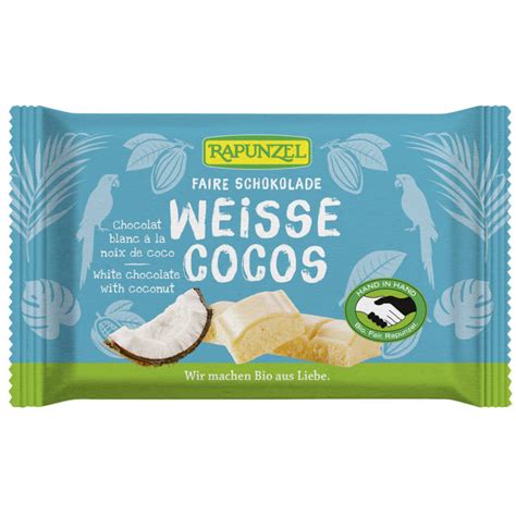 Bio Genuss Weiße Schokolade Mit Kokosnuss Entdecken Biomarkt Wohlkost
