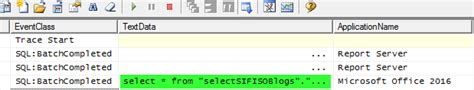 Report Filtering Excel Slicer Vs SQL Server Reporting Services SSRS